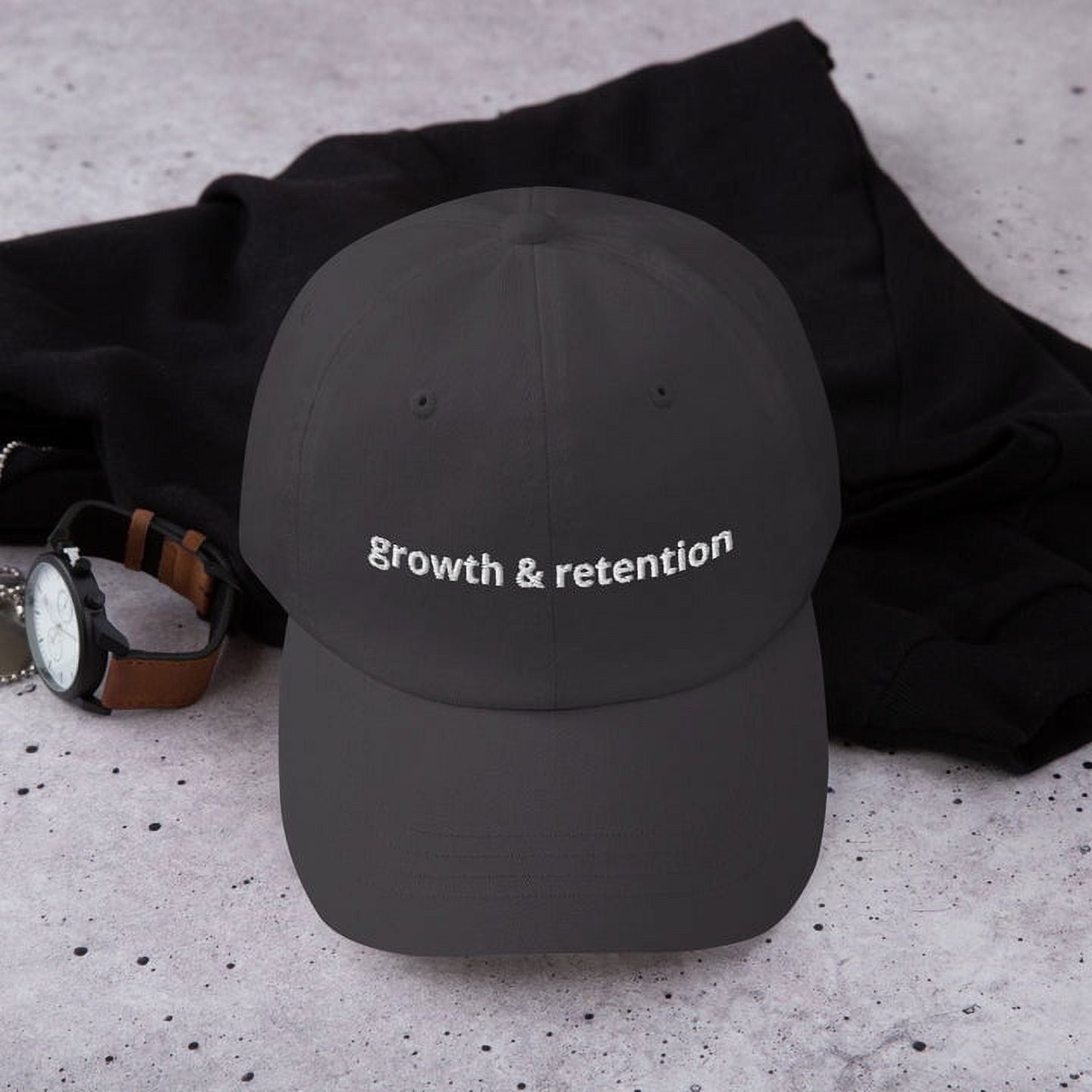 Growth and Retention - Embroidered Hat - Walmart.com