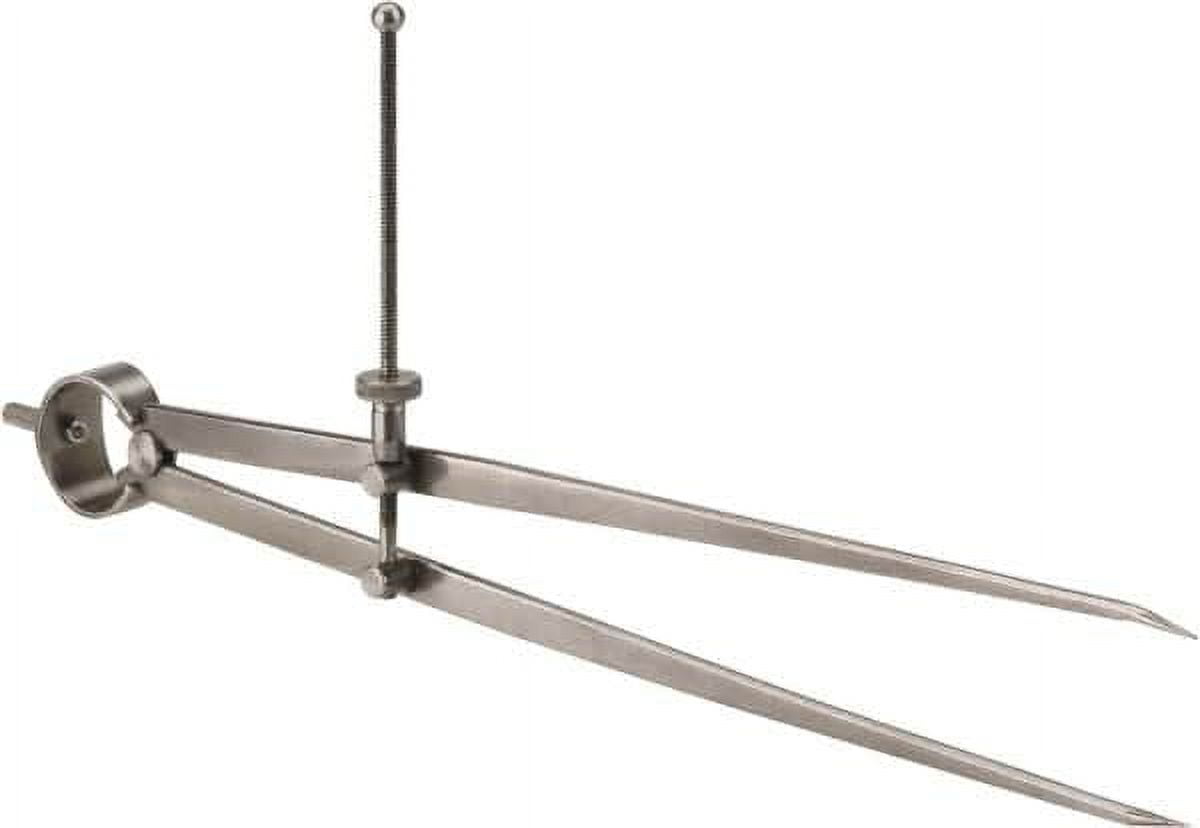 Groz 12 Inch Leg, Spring Joint, Steel, Polished, Divider - Walmart.com