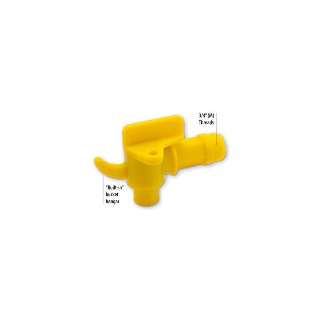 Groz 44387 Plastic Drum Faucet 3/4-inch - Walmart Business Supplies