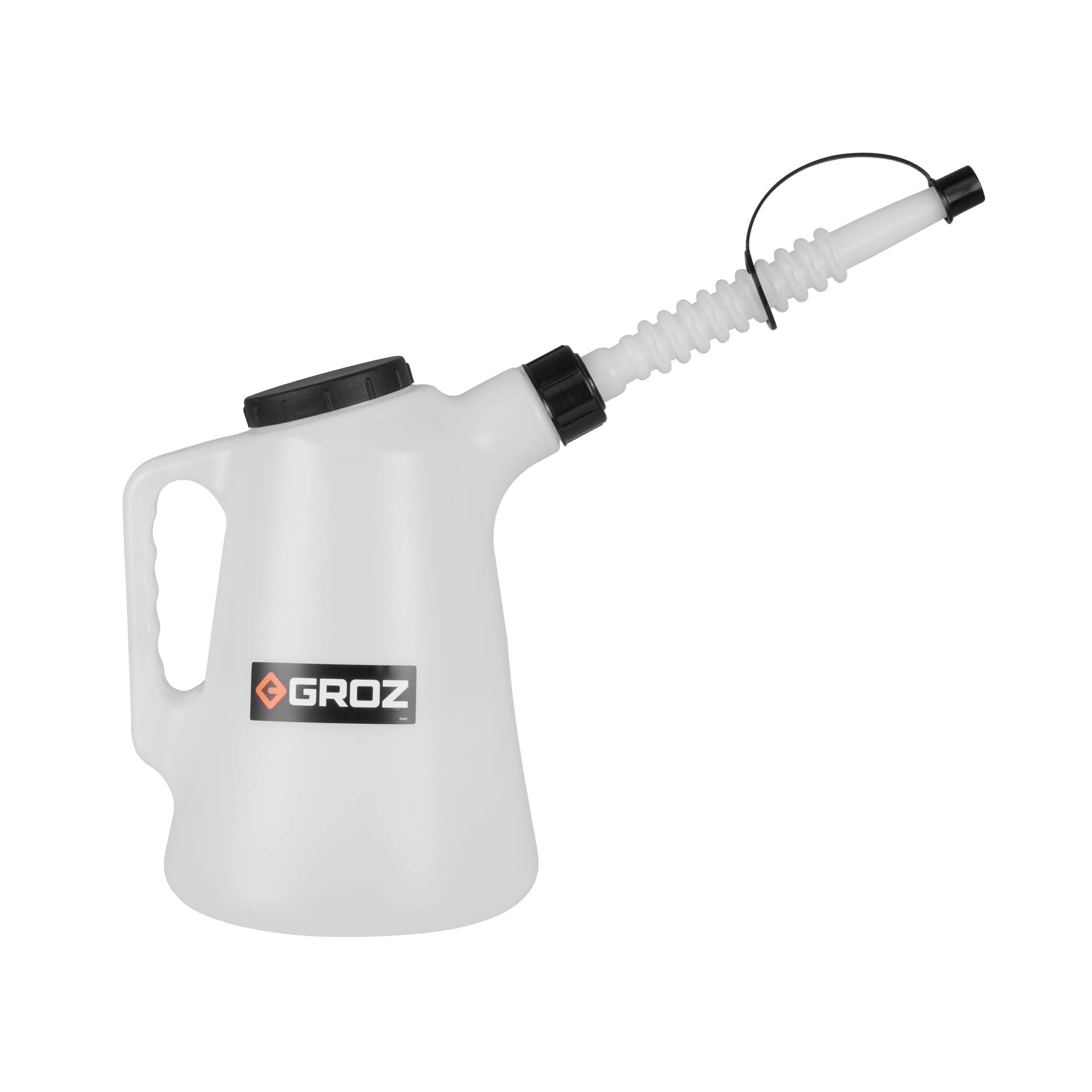 Groz Premium 8 Quart Plastic Measuring Jug with Flexible Spout ...