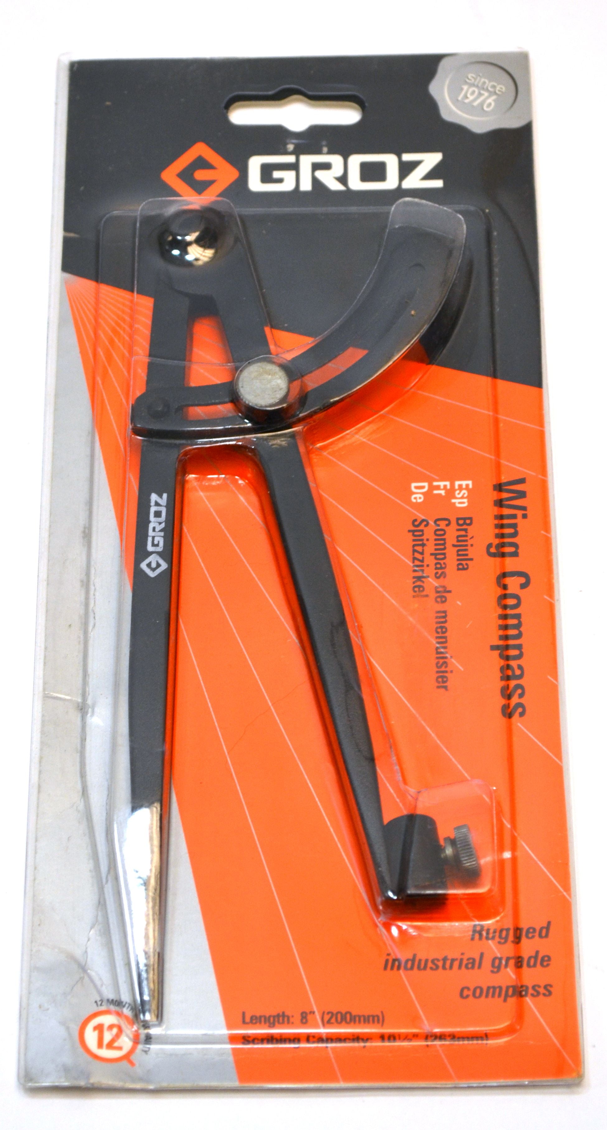 Groz Wing Compass,8", 1551 - Walmart.com