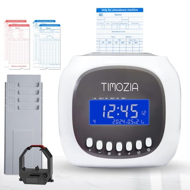 Amano PIX-95 Electronic Time Clock for Small Business Attendance ...