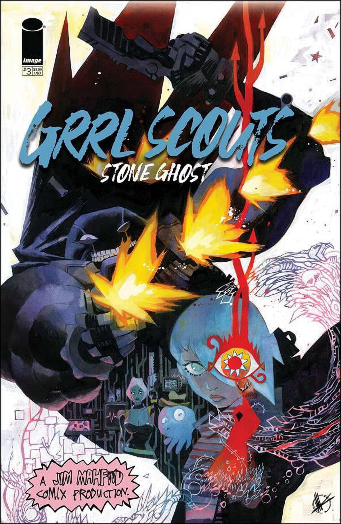 Grrl Scouts: Stone Ghost #3B VF ; Image Comic Book - Walmart.com
