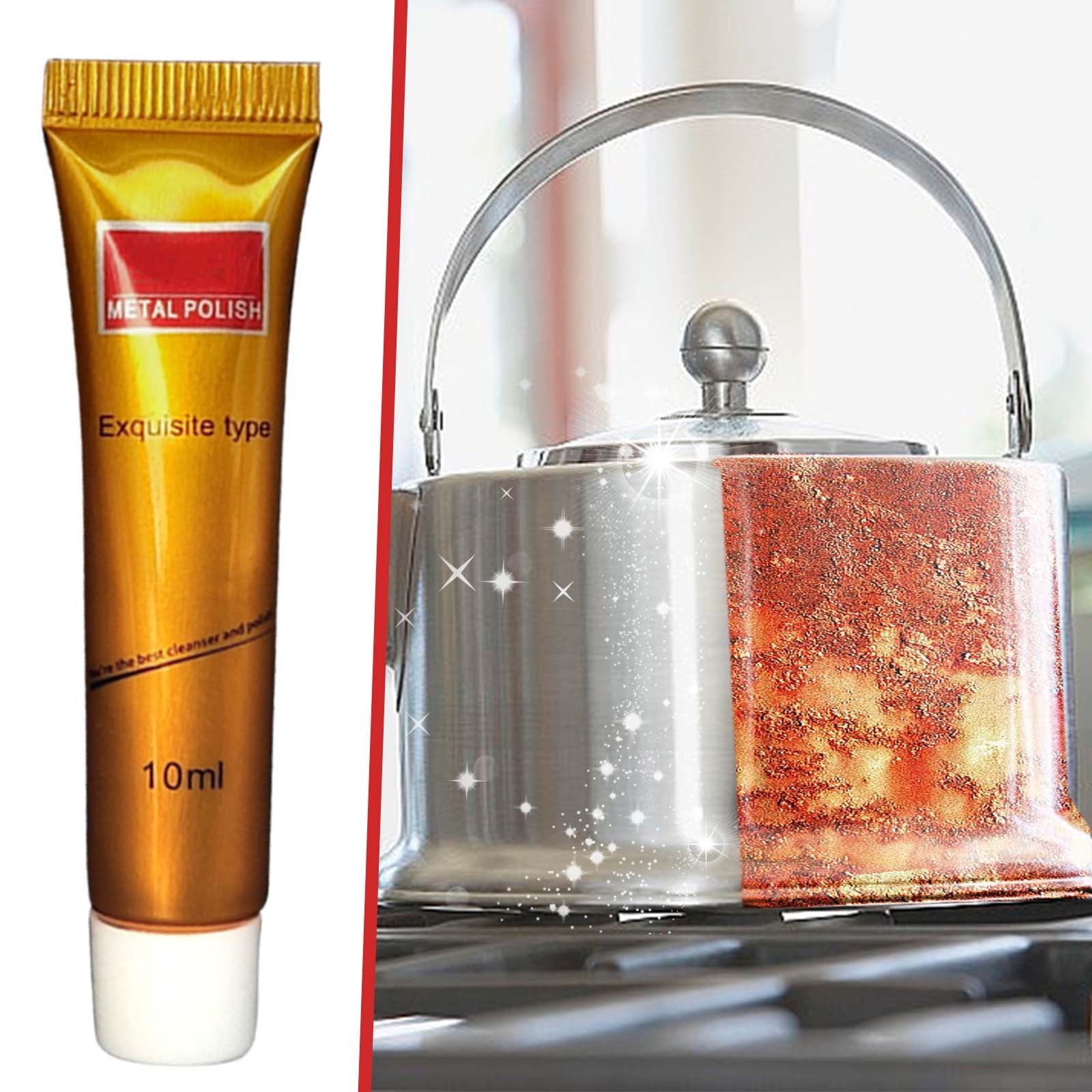 Grrvtrz Cleaning Paste Rust Removal Stainless Steel Polishing Paste ...