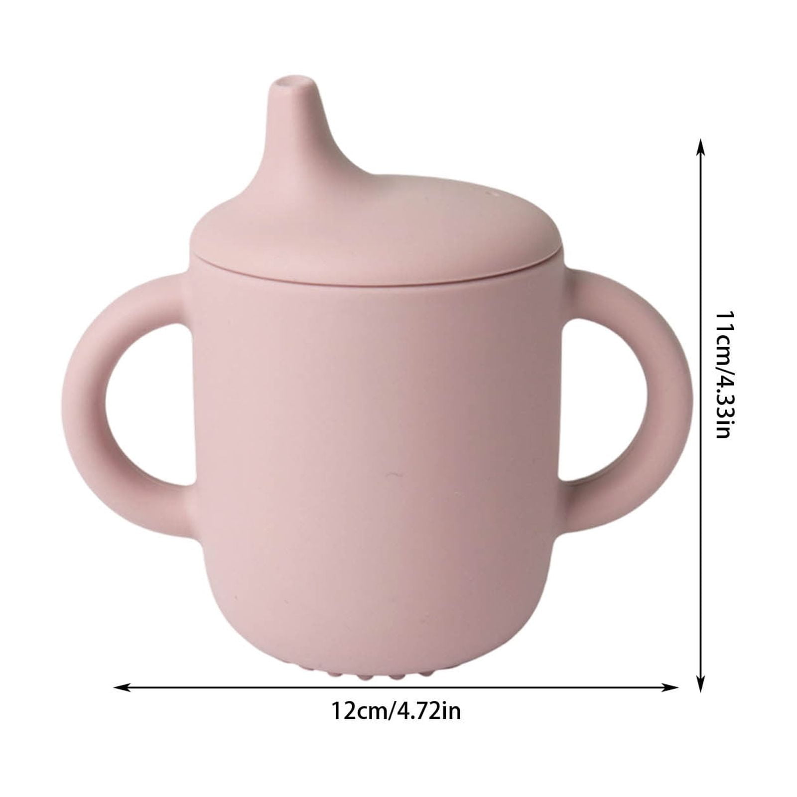 Grrvtrz Cups,Silica Gel Water Cup Infant Learning Drink Cup ...