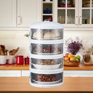 White Food Domes - Set of 4 - Walmart.com