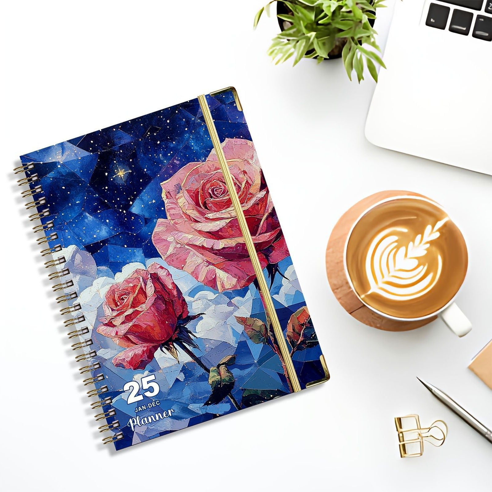 Grrvtrz Notebook,2025-2026 English Schedule A5 Plan Book with Separating Pages Plan Notebook ...