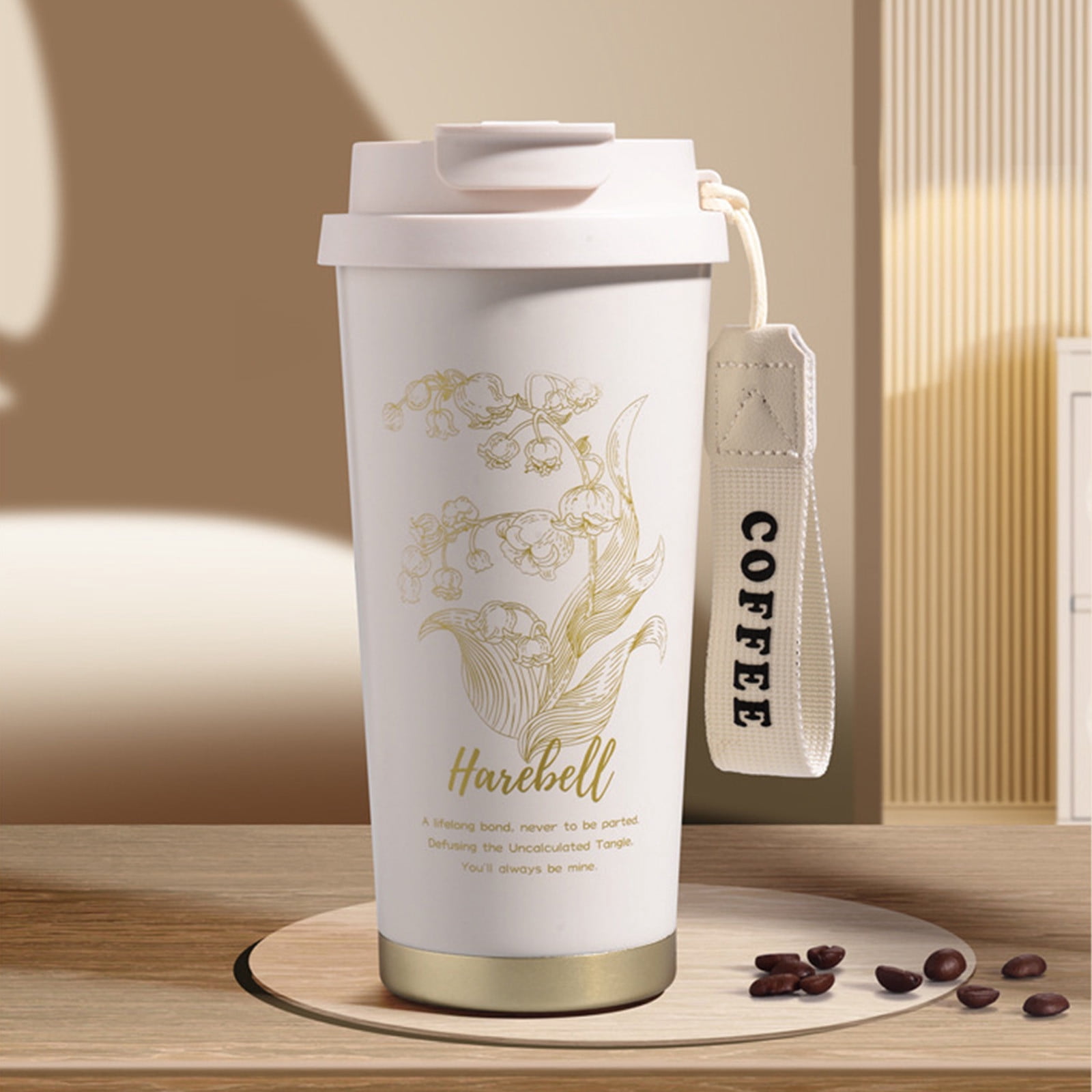 Grrvtrz Stainless Steel Insulation Cup 304 with Straw Portable High ...