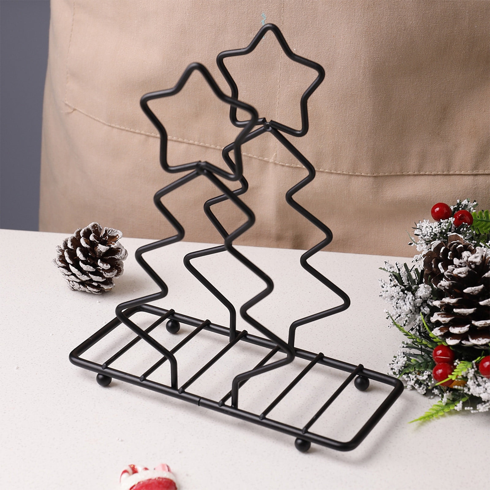 Grrvtrz Table Napkin Rack Modern Metal Napkin Rack for Kitchen Tables ...