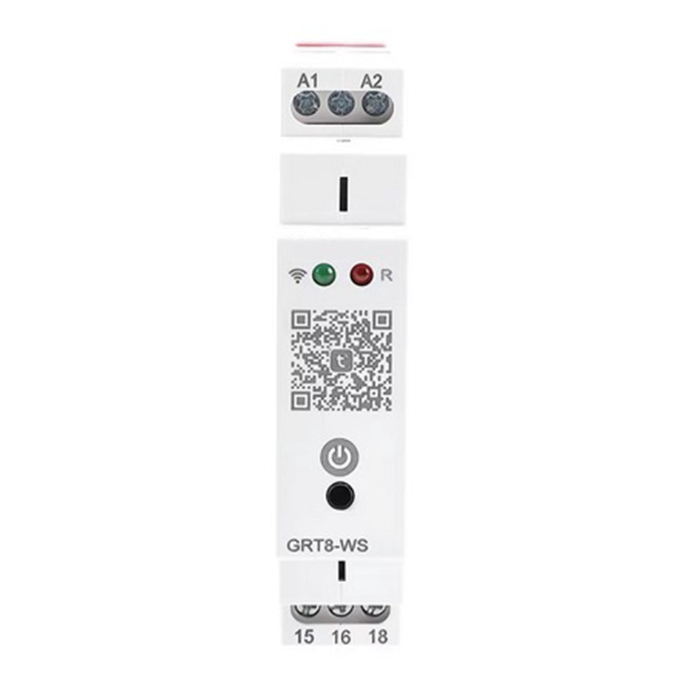 Grt8-Ws Wifi Time Control Relay For Tuya Remotecontrol Time Switch Ac ...