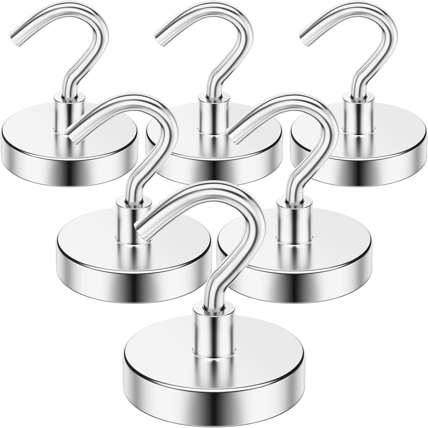 Customer reviews for Grtard 6 Pack Heavy Duty Magnetic Hooks for ...