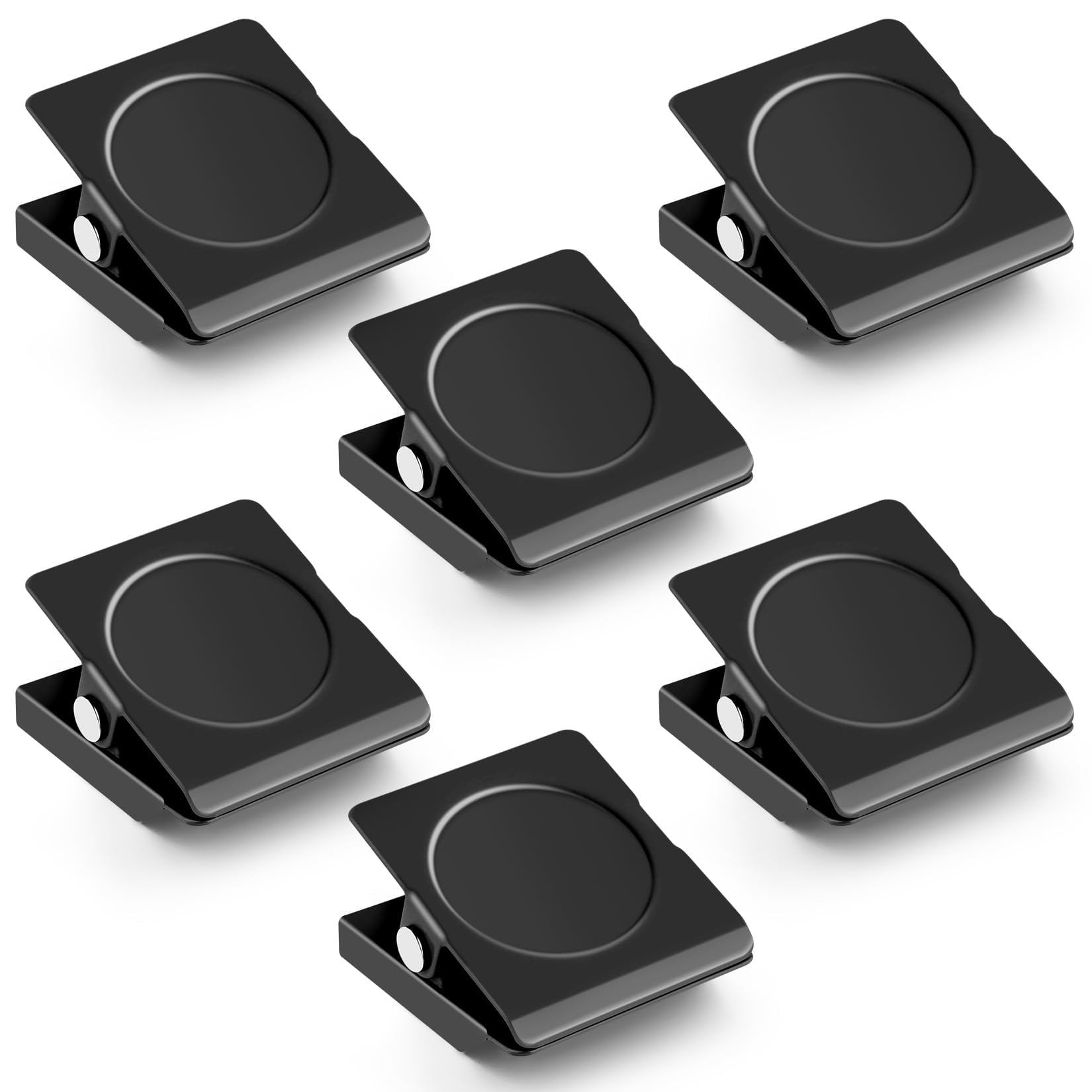 Grtard 6 Pck Magnetic Clips Heavy Duty, Fridge Magnets Clips, Strong ...