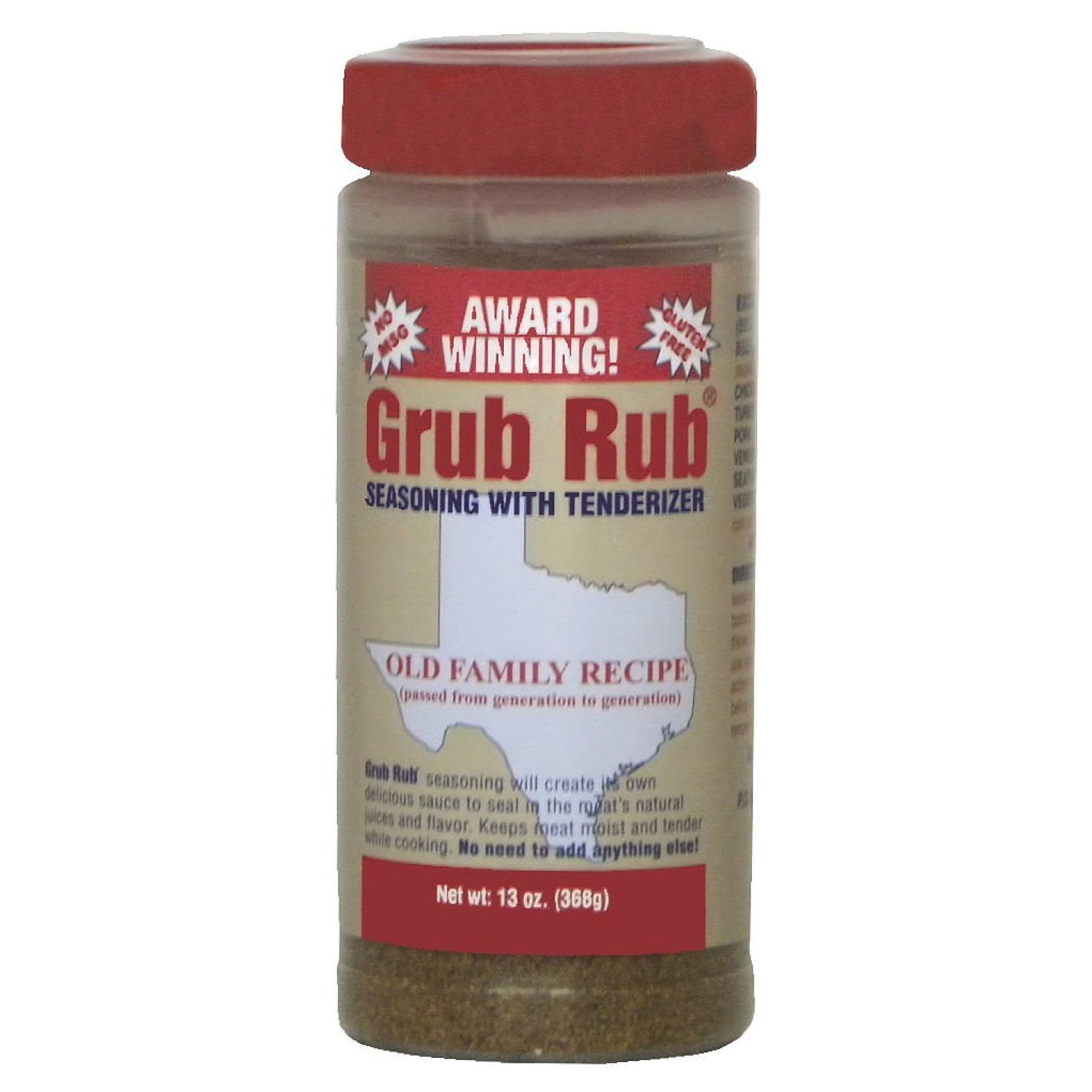 Grub Rub Flavoring 3-Pk, Meat Tenderizer, Seasoning, Marinade Dry Rub ...