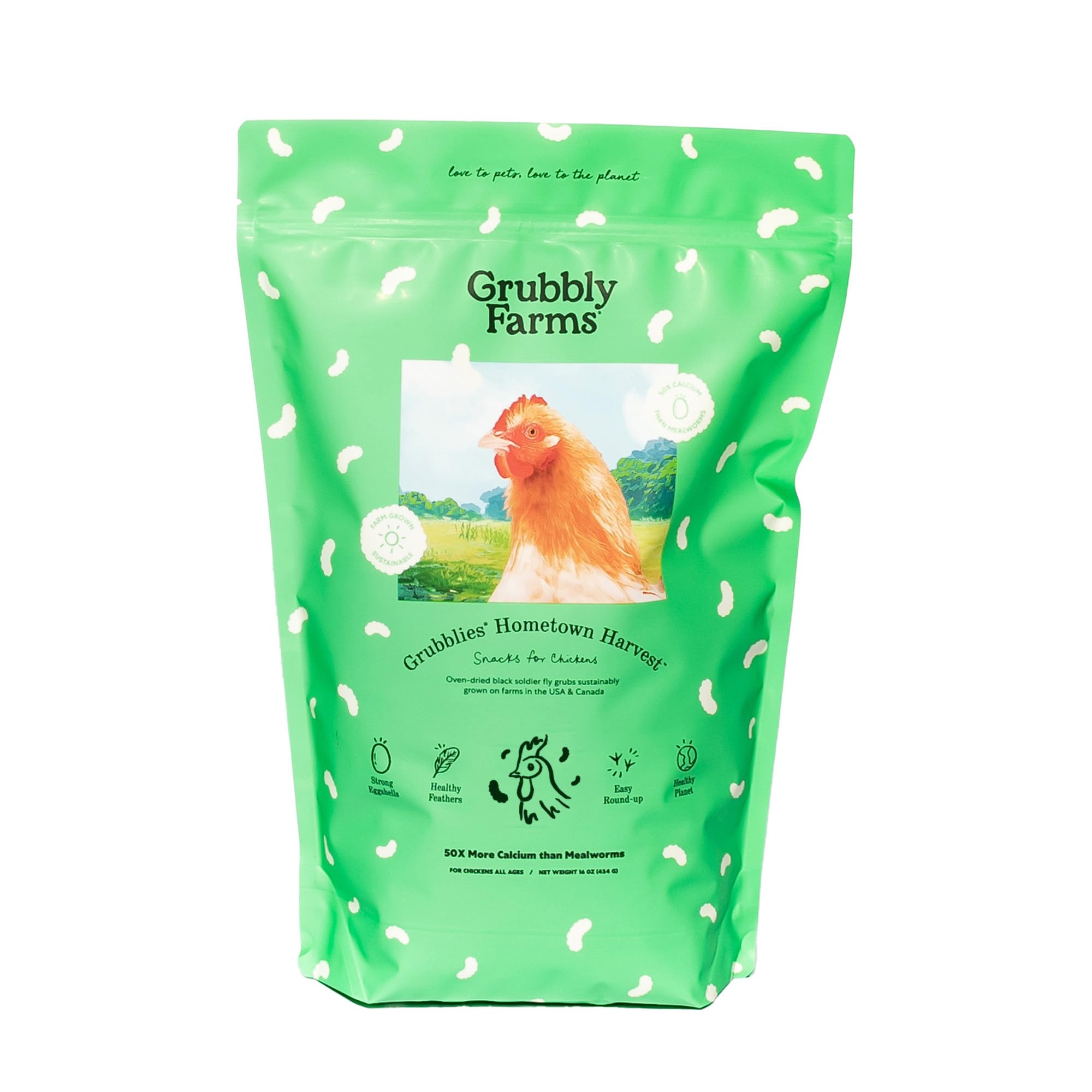 Grubblies - Black Soldier OIF8 Fly Larvae for Chickens - Chicken Treats ...