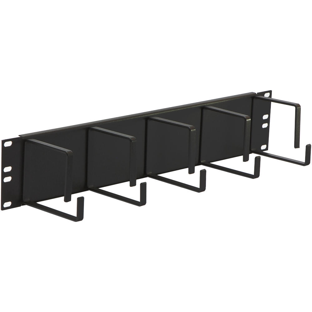 Gruber 19" 5-4" Ring Steel Panel - 2U - Cable Management Solution ...