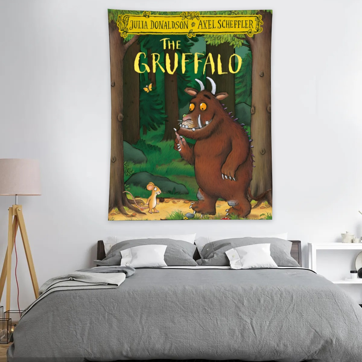 Gruffalo Tapestry Gift Wall Hanging Backdrop for Room Bedroom Girls Or ...