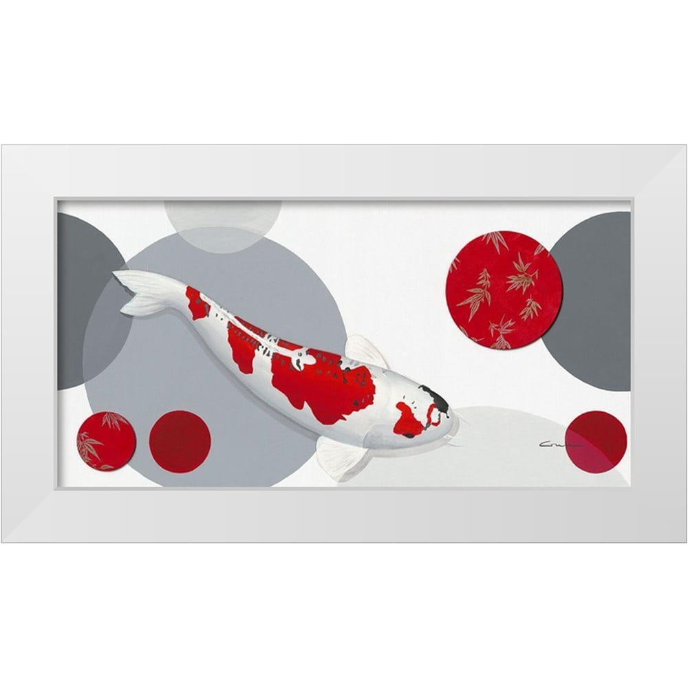 Gruhn, Nicole 18x11 White Modern Wood Framed Museum Art Print Titled ...