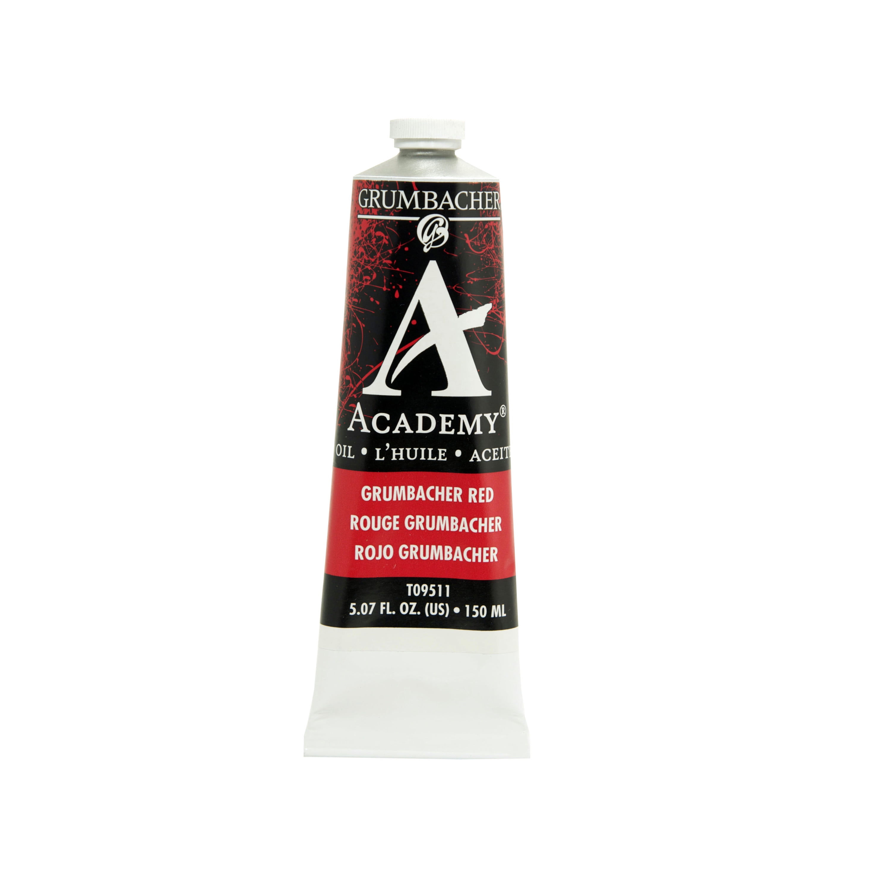 Grumbacher Academy Oil Color, 150ml Tube, Grumbacher Red - Walmart.com