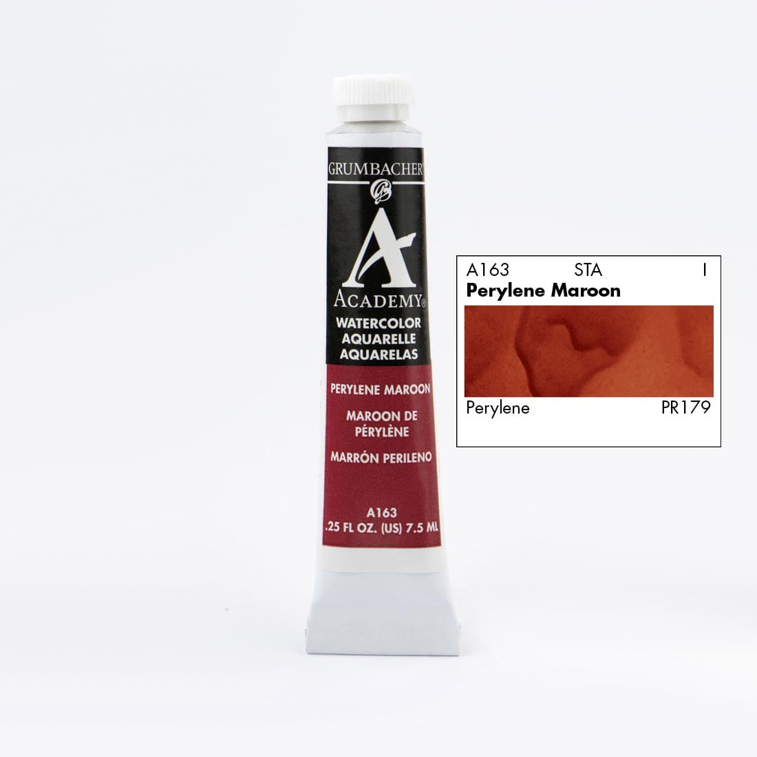 Grumbacher Academy Watercolor Perylene Maroon - Walmart.com