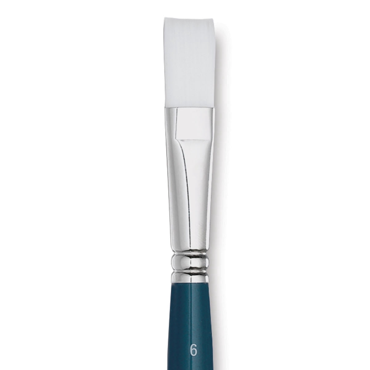 Grumbacher Academy Watercolor Brush - Flat Shader, Short Handle, Size 6 ...