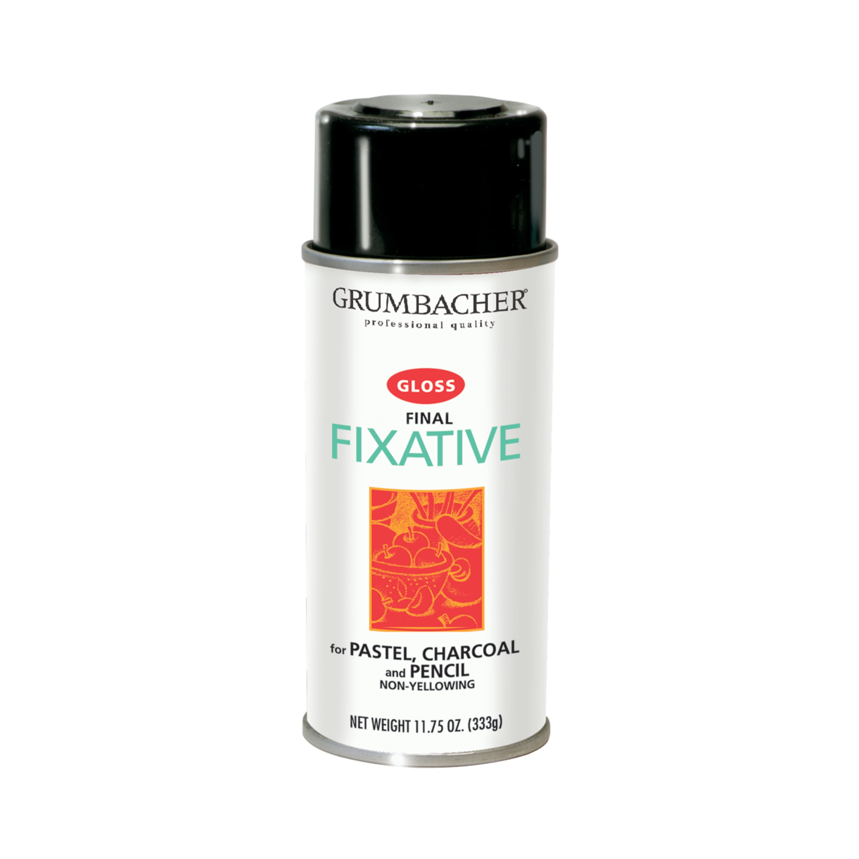 Grumbacher Final Fixative Spray, 11.75 oz., Gloss - Walmart.com