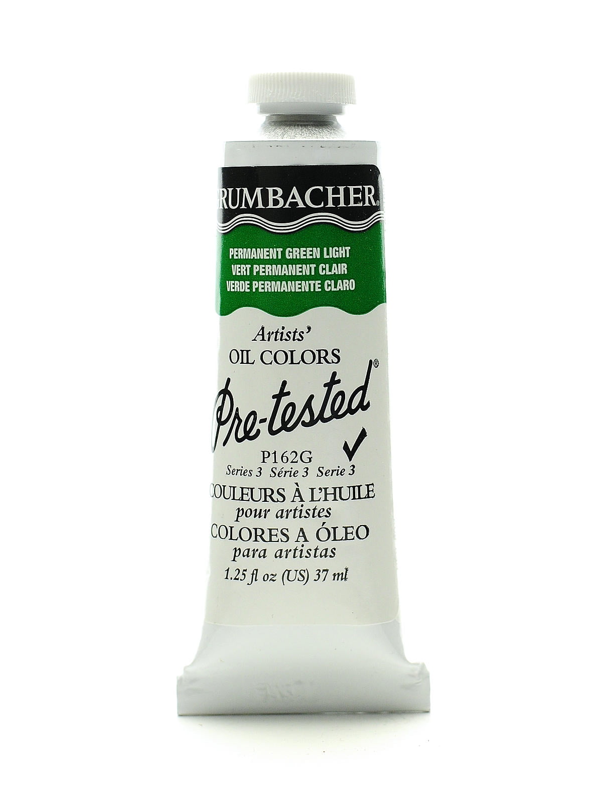 Grumbacher P162 Pre-Tested Artists' Oil Colors, 1.25 Oz, Permanent ...