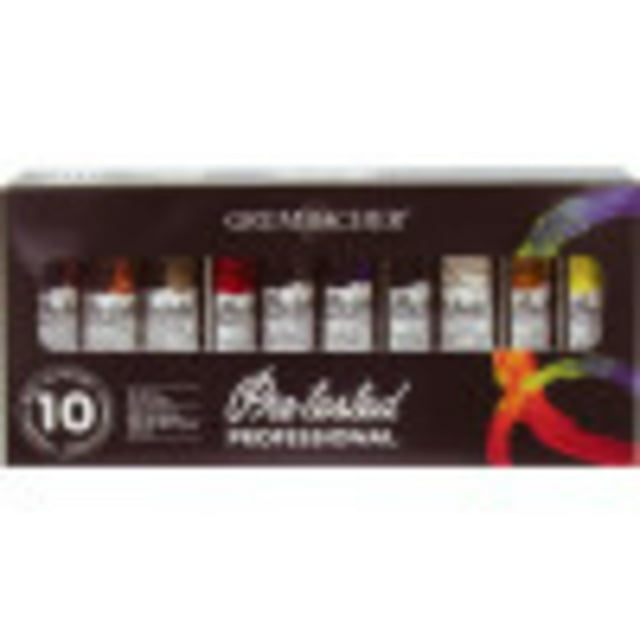 Grumbacher Pre-Tested Oil Color Set, 10-Colors - Walmart.com