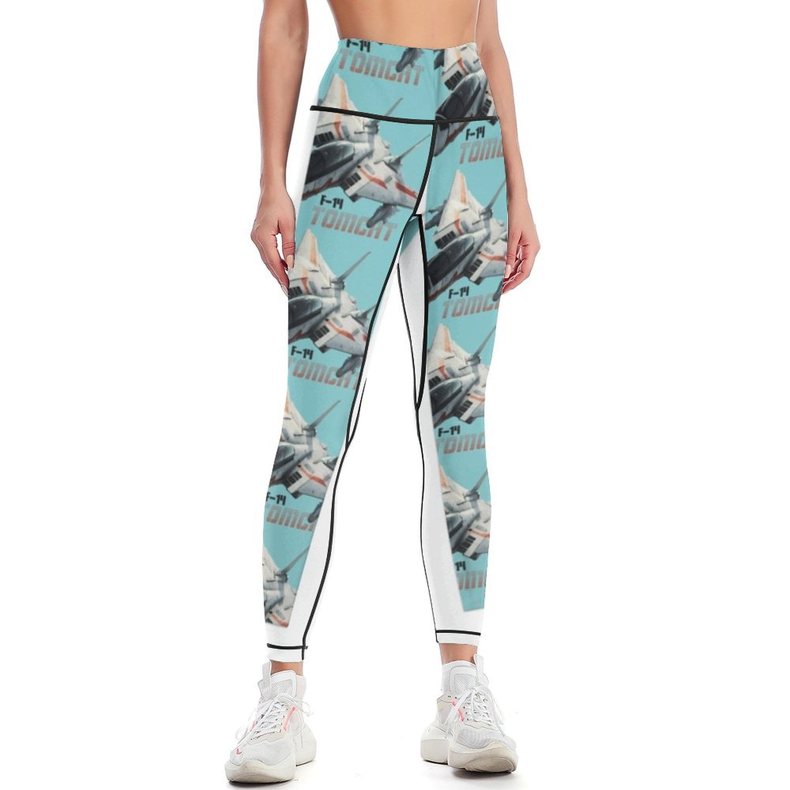Grumman F-14 Tom Fighter Jet Aircraft Leggings push up tights for high ...