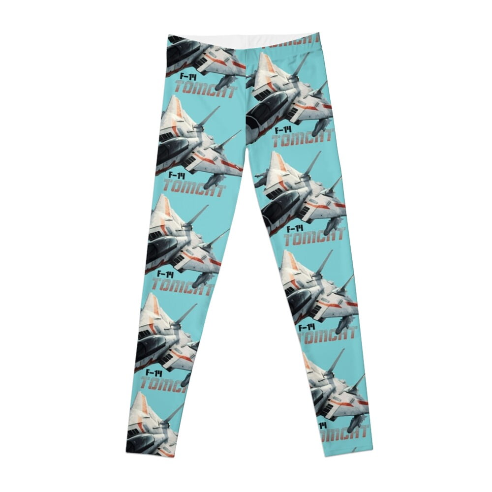 Grumman F-14 Tomcat Fighter Jet Aircraft Leggings sporty woman push up ...