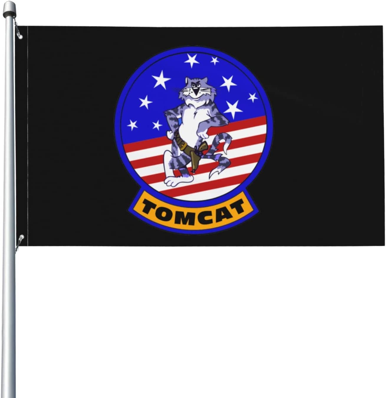 Grumman F 14 Tomcat Flight Insignia Garden Flag 3x5 Ft Decor Outdoor ...