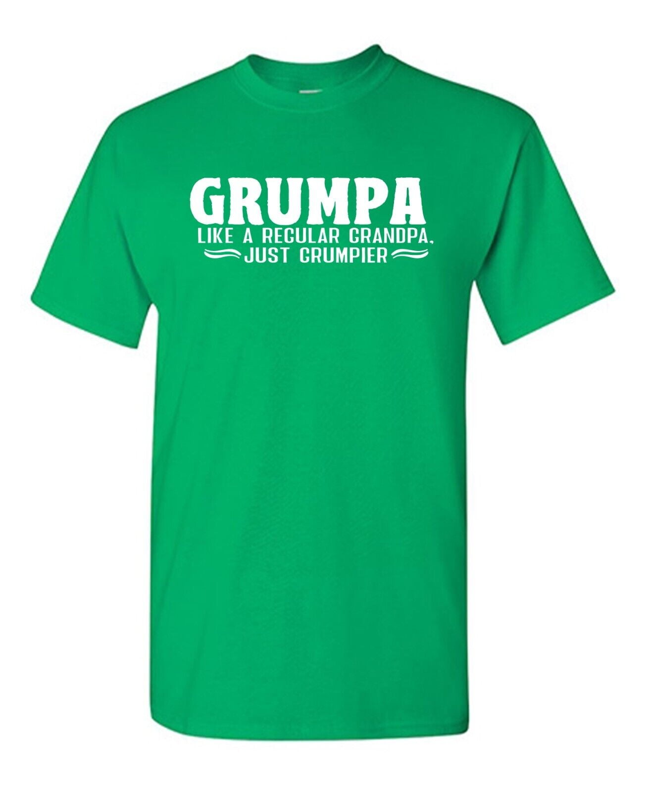 Grumpa Like A Regular Grandpa Sarcastic Humor Graphic Tees Gift For ...