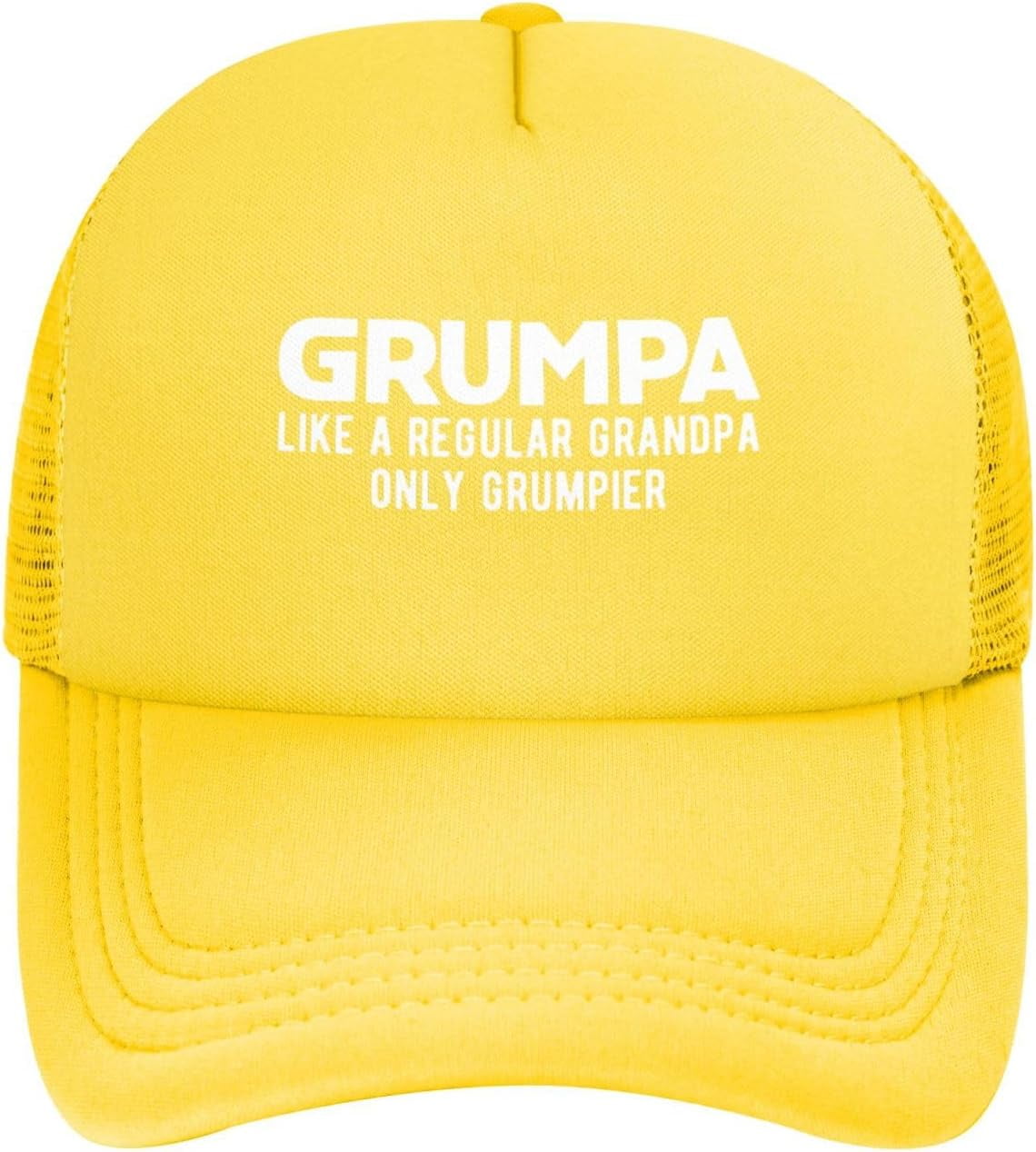 Grumpa Like Regular Grandpa Mesh Hat Baseball Cap Golf Sun Cap Dad Hats ...