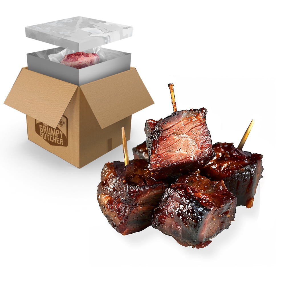 Grumpy Butcher Frozen Hardwood Smoked Beef Brisket Burnt Ends, 1 ct ...