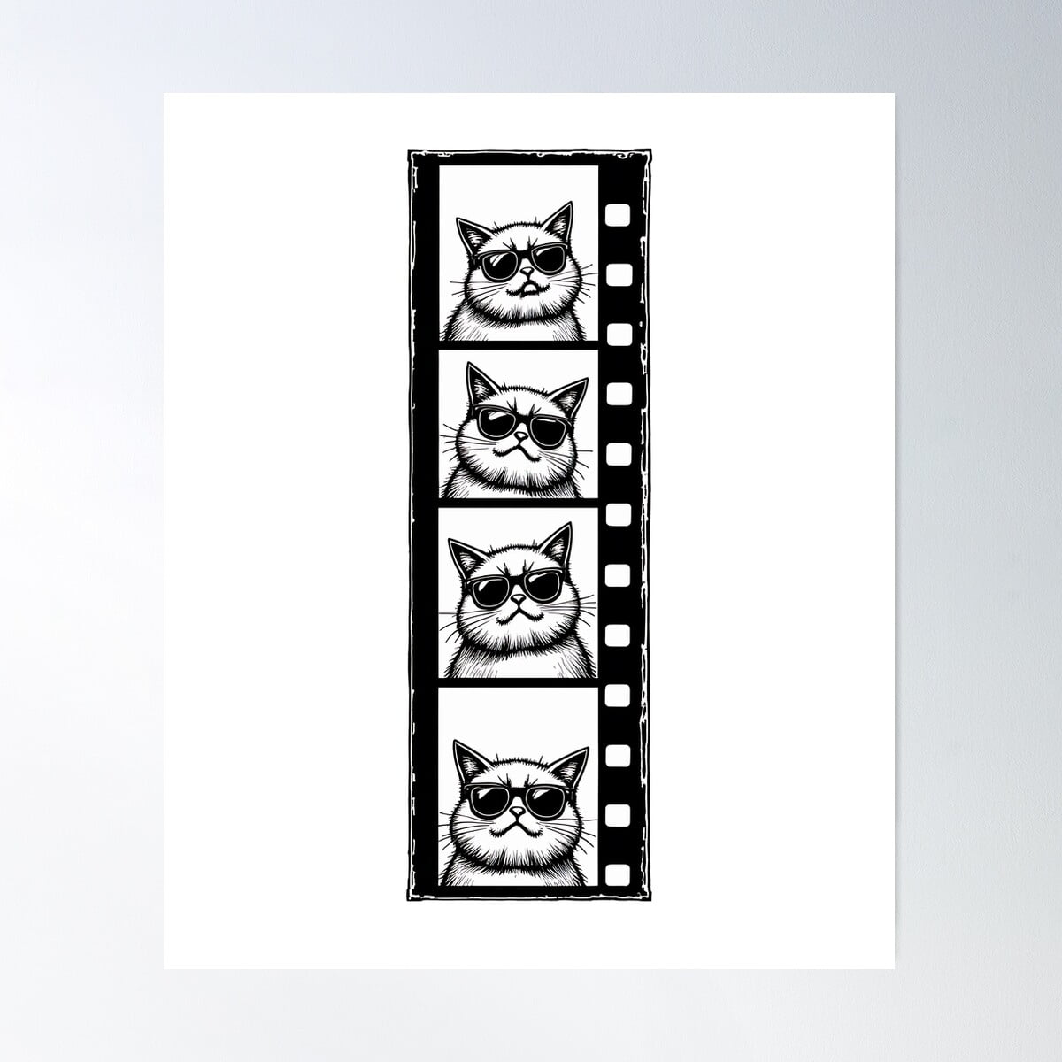 Grumpy Cat T Shirts & Stickers | Funny Grumpy Cat | Cool Sunglasses Cat ...