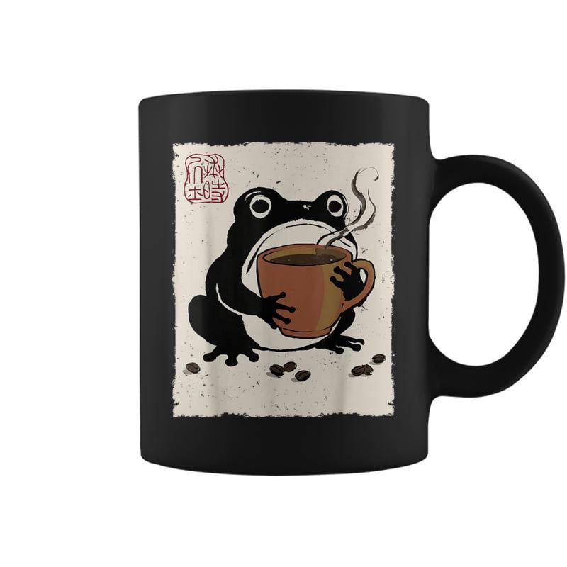 Grumpy Frog Coffee Espresso Anime Japanese Coffee Mugs - Walmart.com