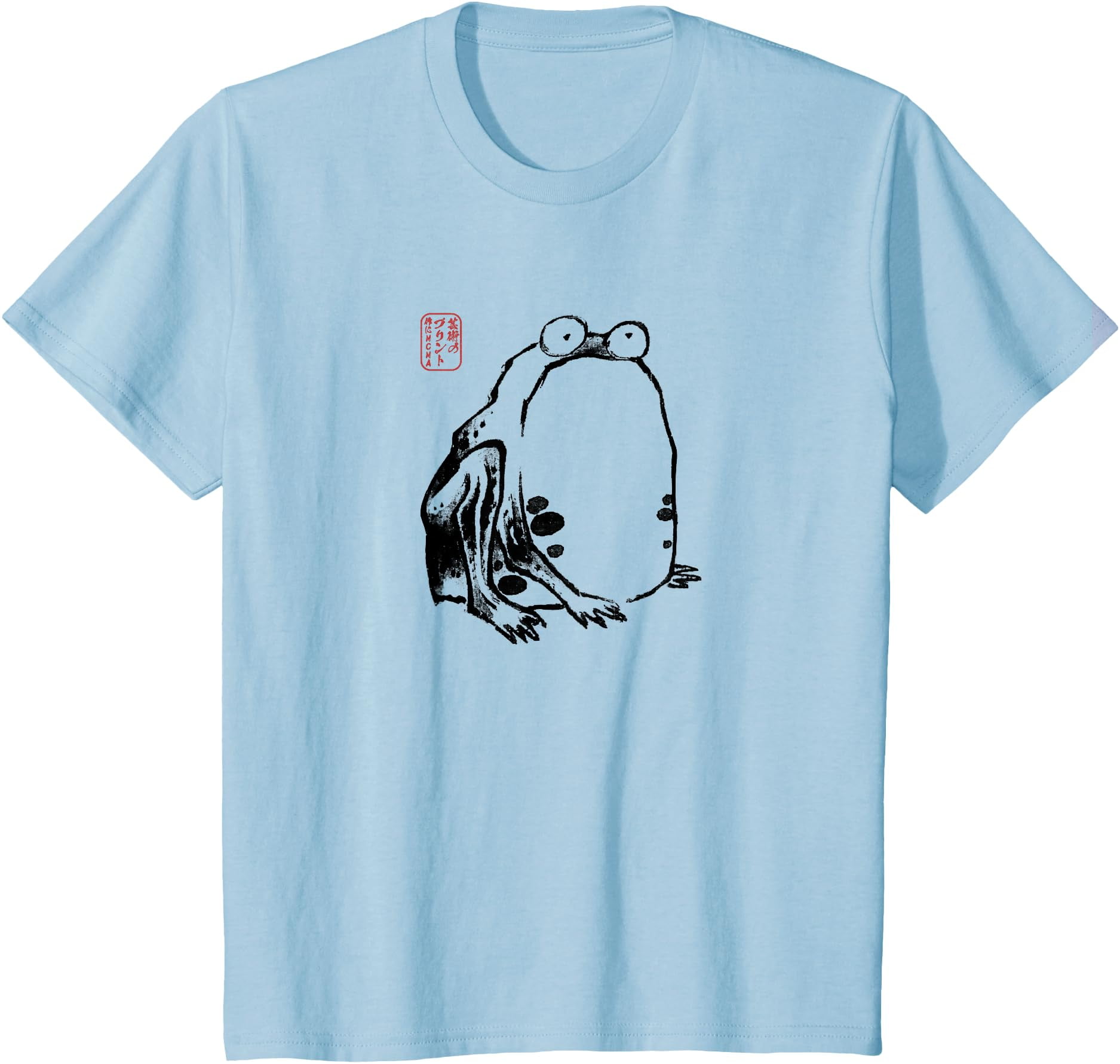 Grumpy Frog Ukiyo-e Anime Japanese Art Youth Toddler T-Shirt,Red color ...