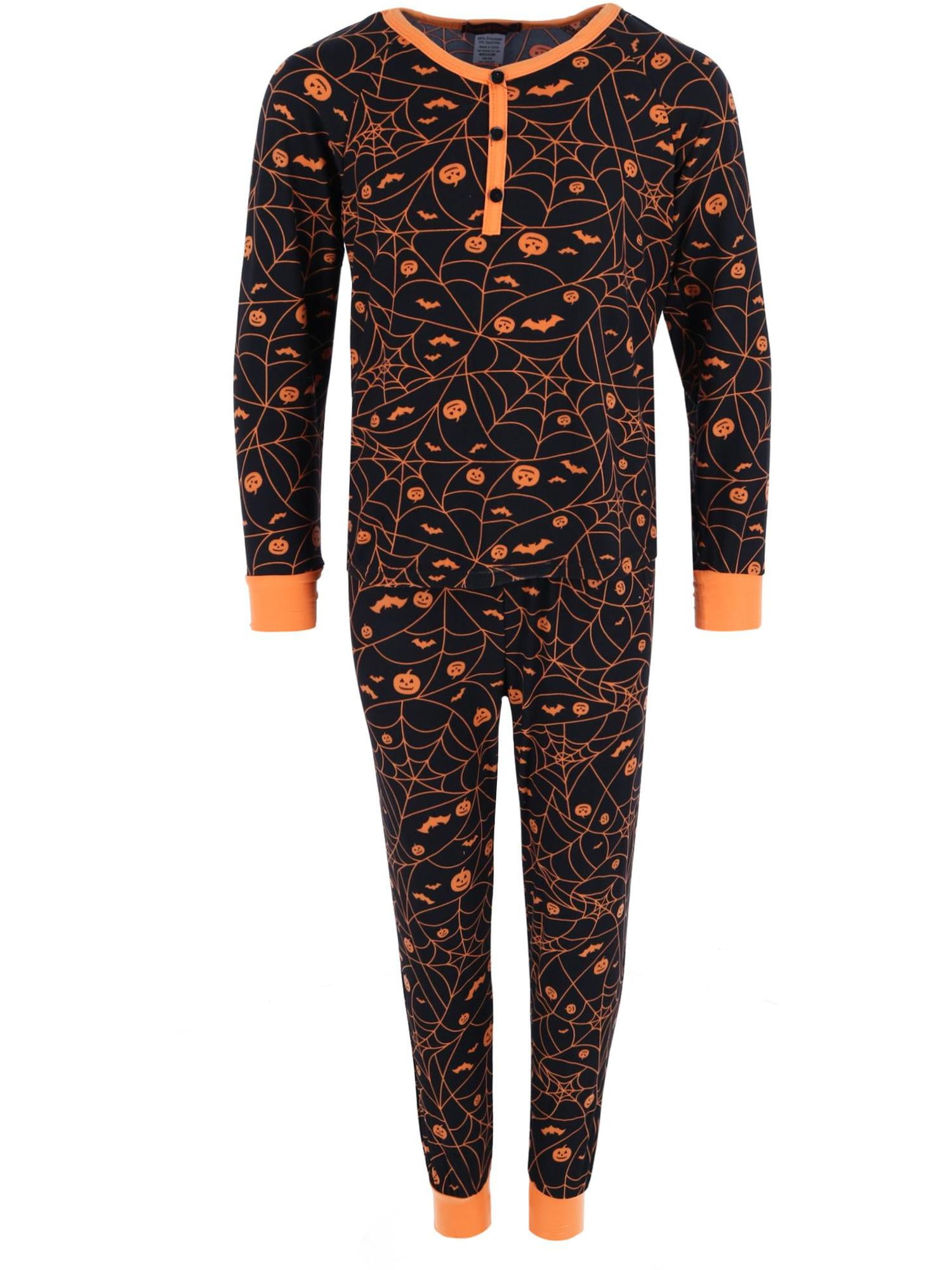 Grumpy & Gorgeous Girl's Spiderweb Pajama Set - Walmart.com