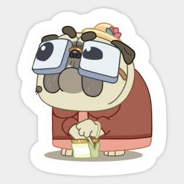 Grumpy Granny Sticker Phone Decal Water Bottle Stickers Car Decals ...
