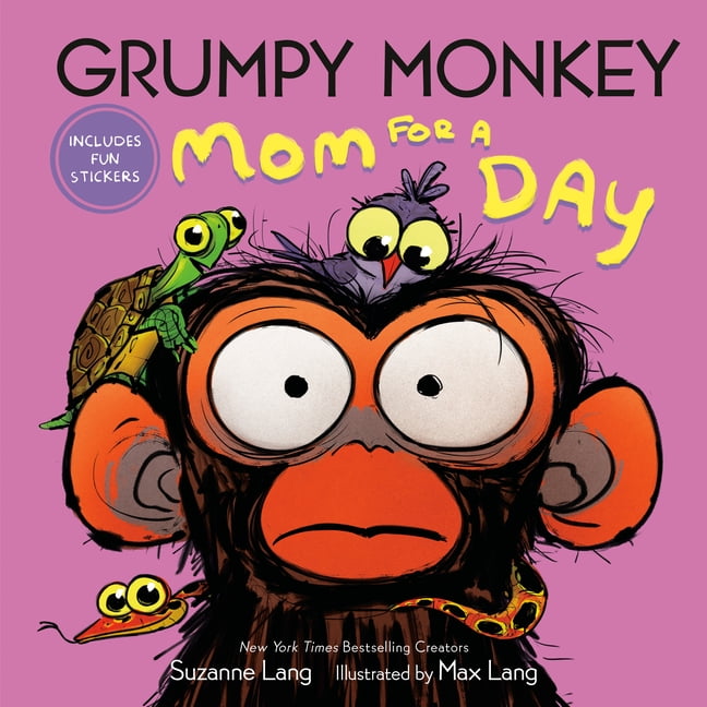 Grumpy Monkey Grumpy Monkey Mom for a Day: Includes Fun Stickers ...