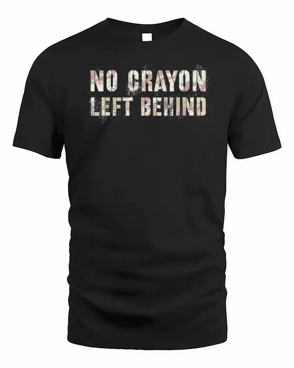 Grumpy NO CRAYONS LEFT BEHIND Eater I Eat Our Troop Military Shirt ...