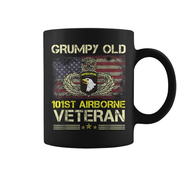 Grumpy Old 101St Airborne Division Veteran V2 Coffee Mug - Walmart.com