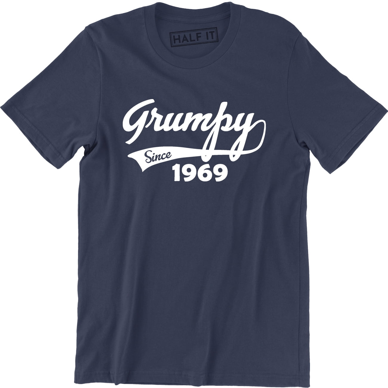 Grumpy Since 1959 Funny Old Birthday Dad Grandad Uncle 60th Men's T ...