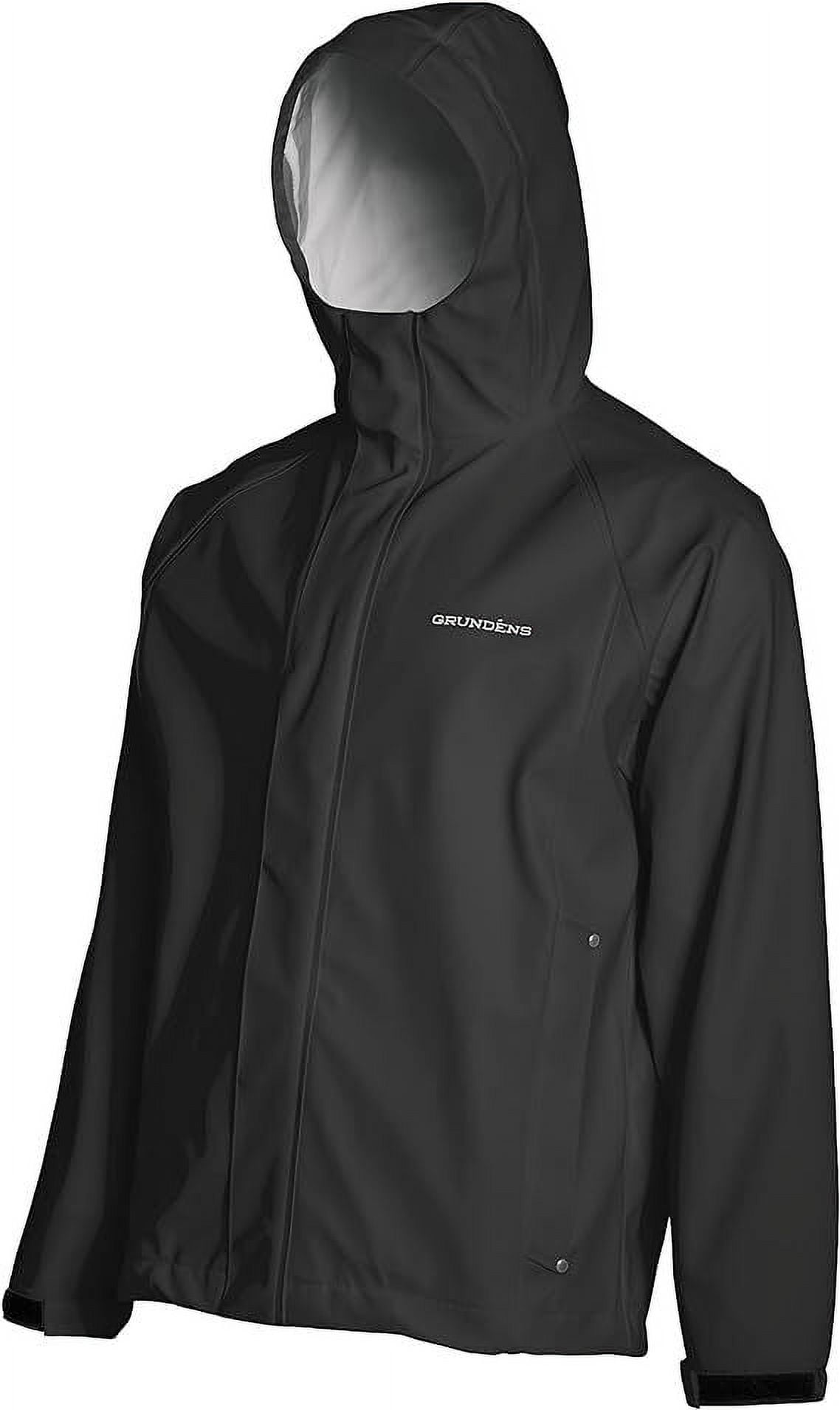 Grundens Mens Neptune 319 Black Commercial Fishing Jacket - Walmart.com