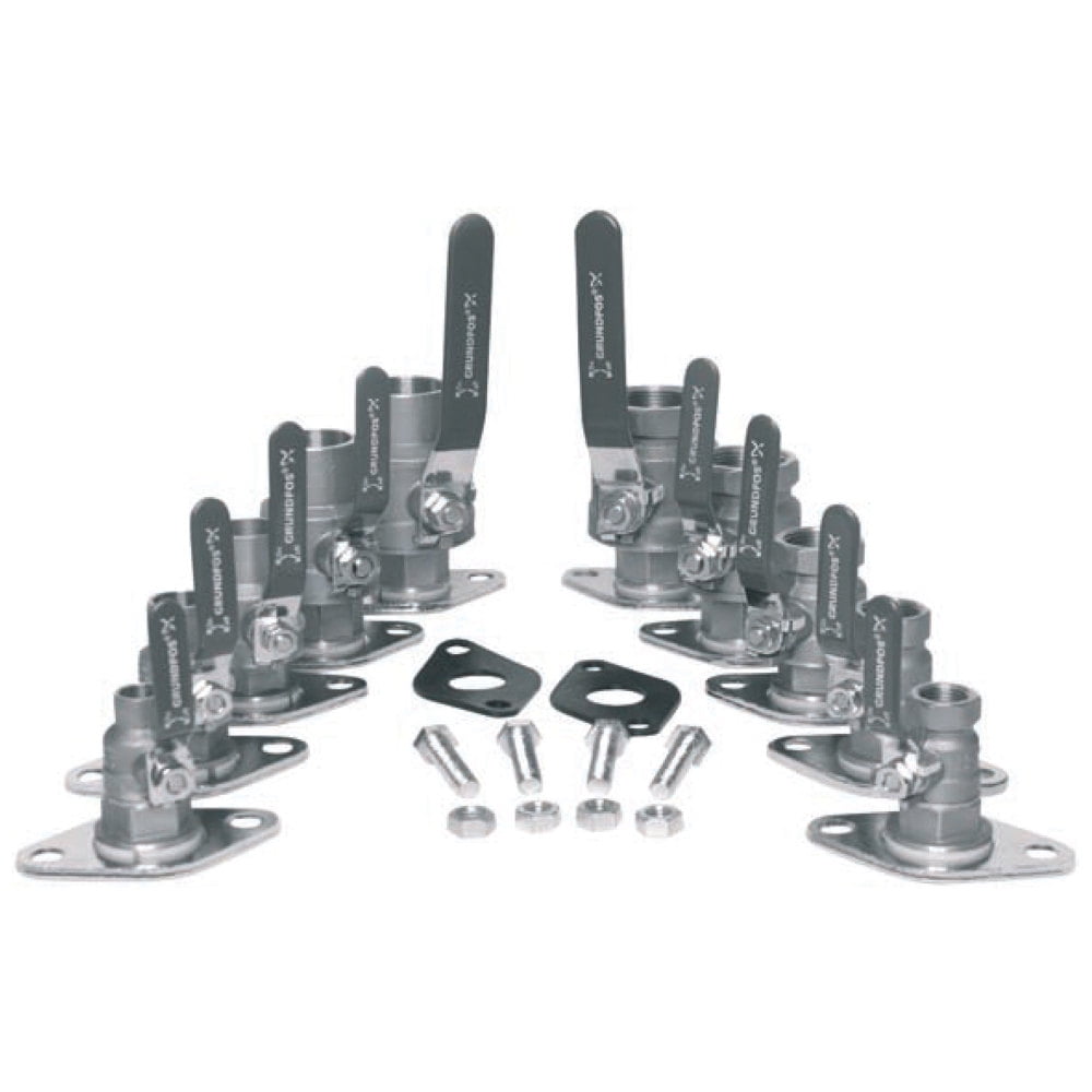 Grundfos 96806131 Dielectric Isolation Bronze Valve Kit for UP Series ...