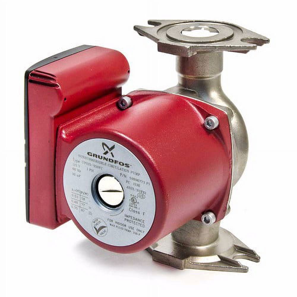 Grundfos Pumps UPS15-55SFC - 1/12 Hp 3 Speed Stainless Steel Circulator Flanged - Walmart.com