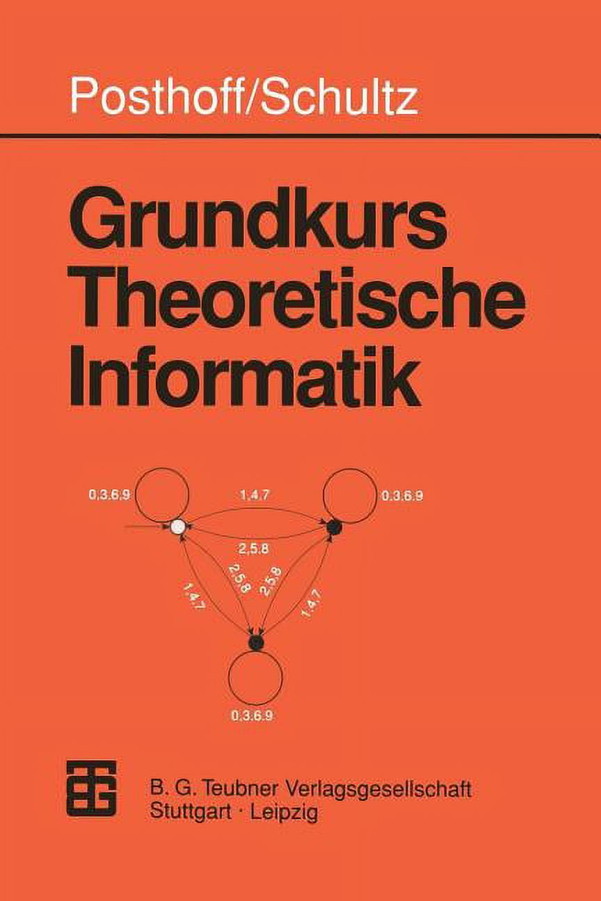 Grundkurs Theoretische Informatik (Paperback) - Walmart.com