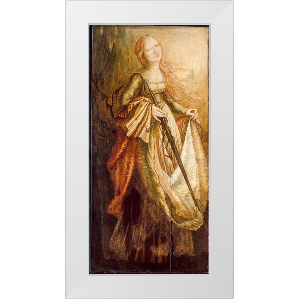 Grunewald, After Matthias 9x14 White Modern Wood Framed Museum Art ...