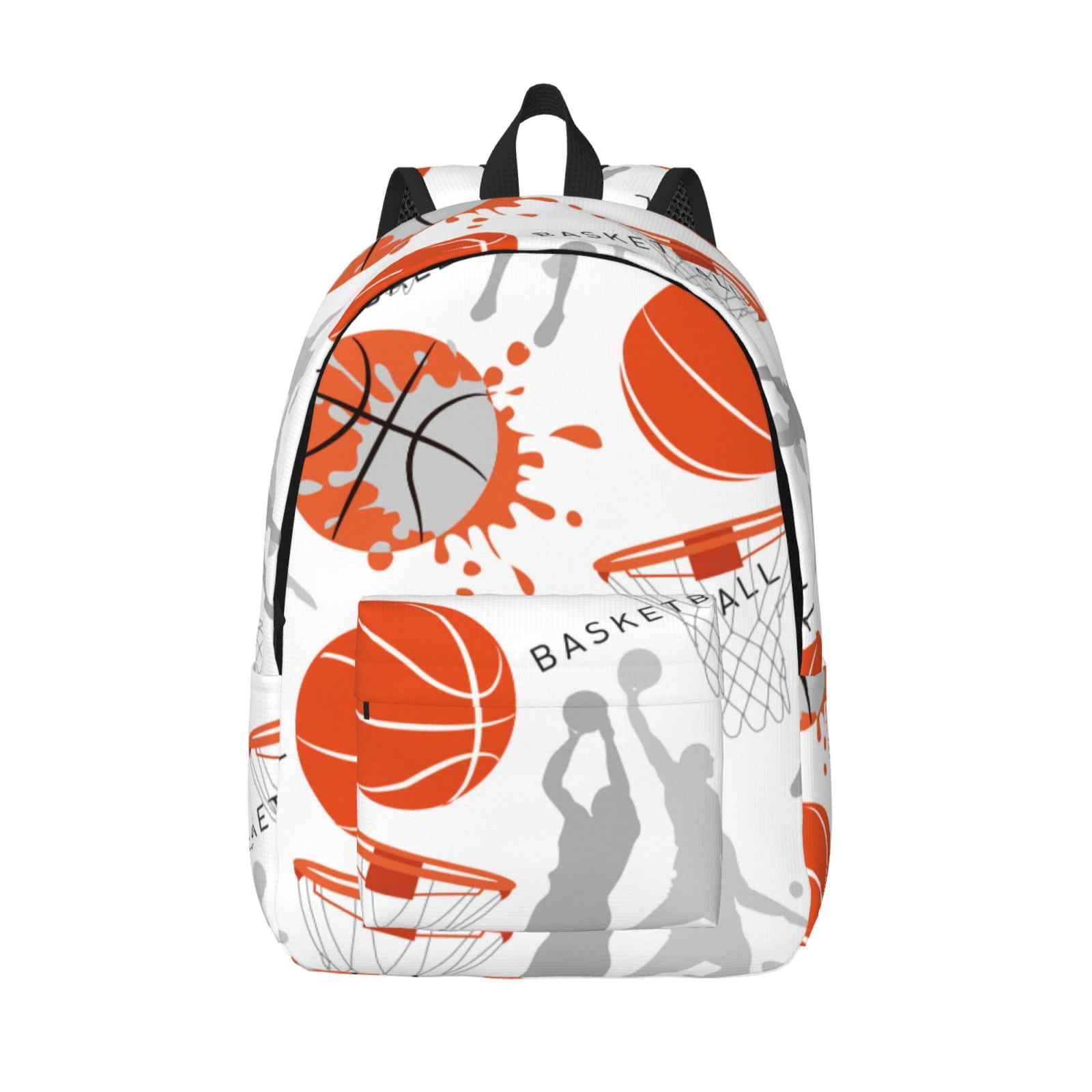 Grunge Basketball Kids School Backpack for Boys Girls,Sport Printing ...