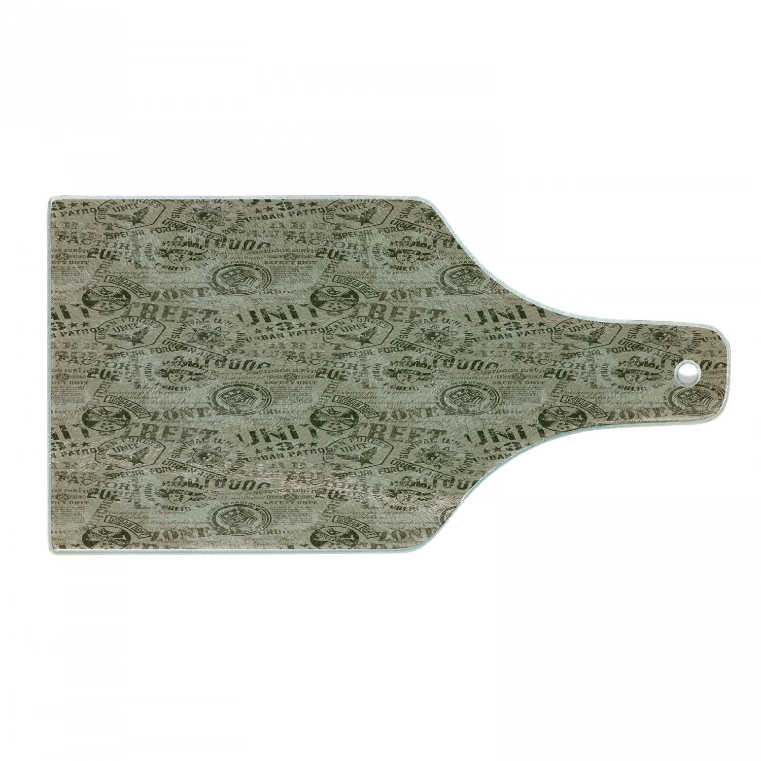 Grunge Cutting Board, Nostalgic Pins from Different Countries Graphic ...