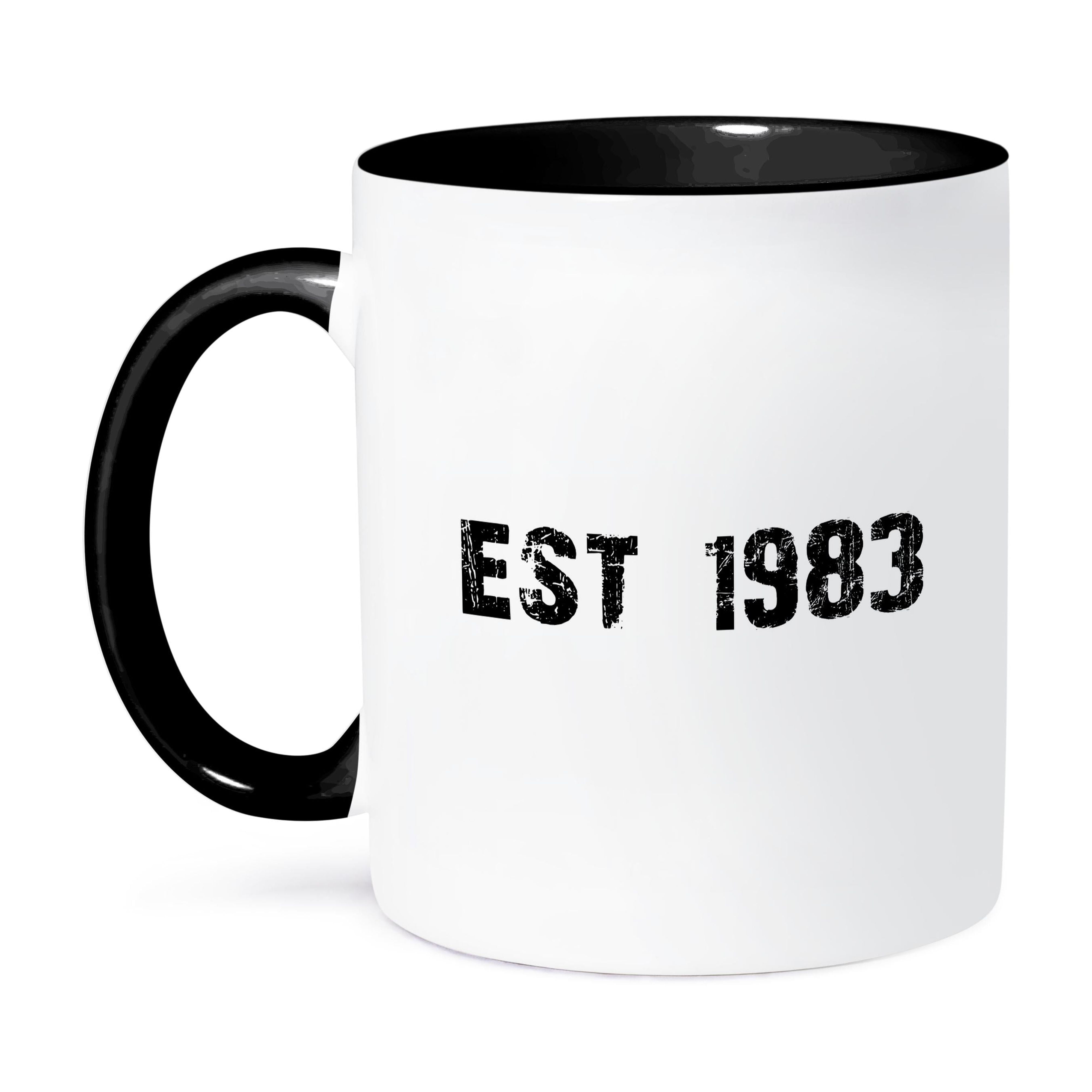 3dRose, Grunge Est Established in 1983 - Eighties Baby Born Child of ...